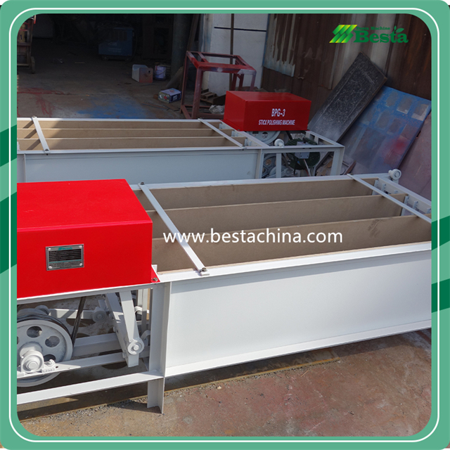 Round Wooden BBQ Stick Polishing Machine from China manufacturer ...